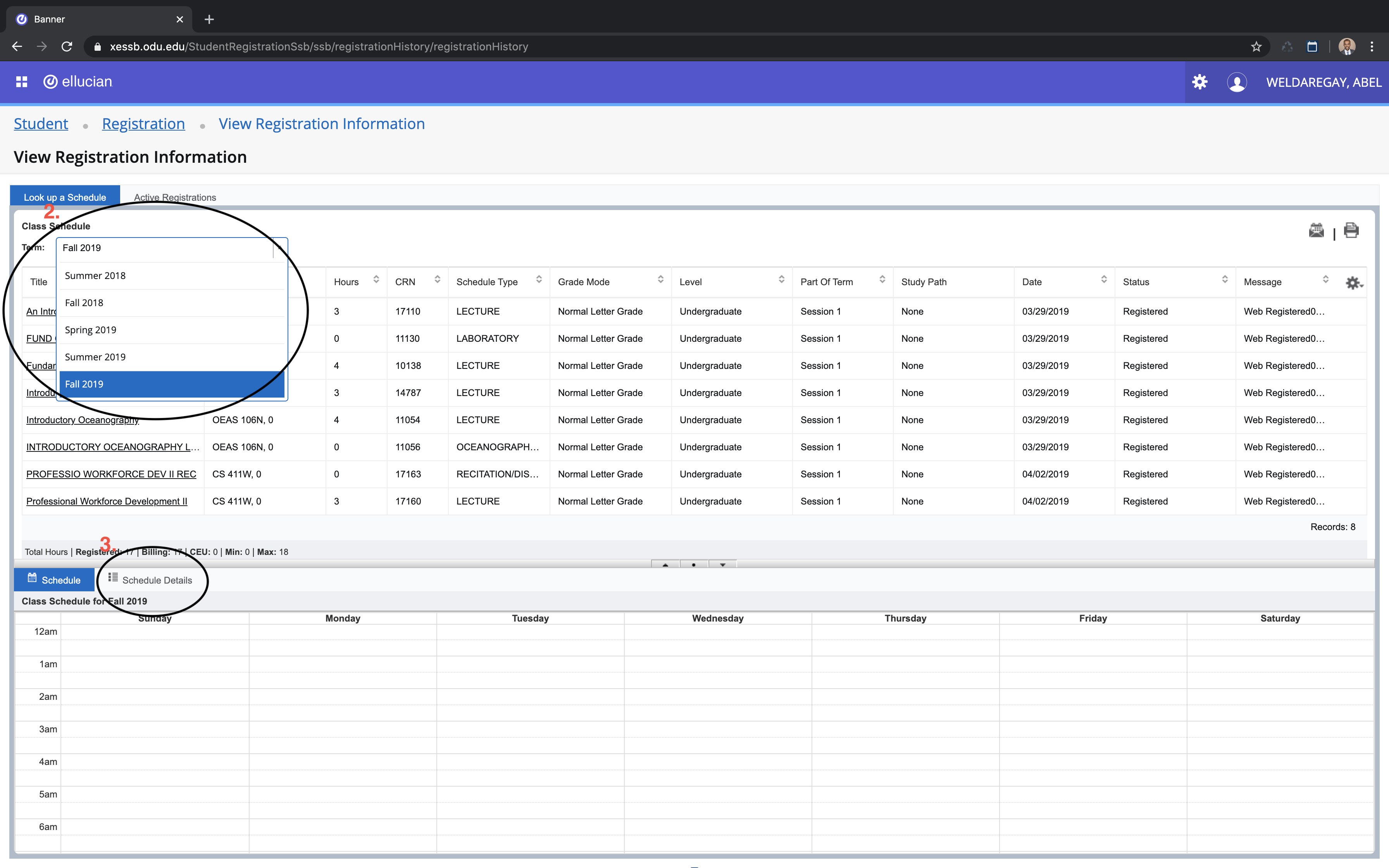How To Use The Banner GCal Schedule Importer Banner GCal Schedule 